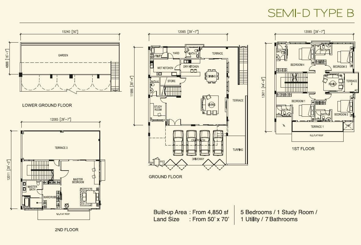 Floor Plans – Puncak Indah Ampang